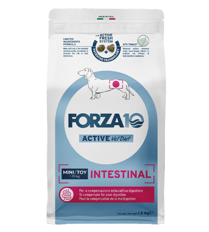 Forza 10 - Active Vet Diet - Mini&Toy - Intestinal - 1.5kg – Animal Store